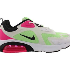 Nike Women's Air Max 200 White/Black-Hyper Pink (CJ0629 100) - 6.5