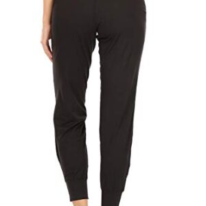 Leggings Depot Women's ActiveFlex Jogger Pants with Pockets (Full Length, Black, Small)