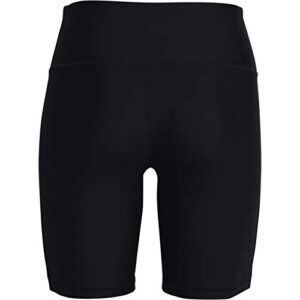 Under Armour HeatGear® Armour® Bike Shorts Black/White LG (US 12-14)