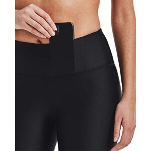 Under Armour HeatGear® Armour® Bike Shorts Black/White LG (US 12-14)