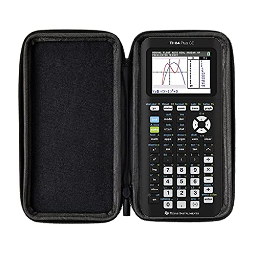 WYNGS Protective Case for Texas Instruments TI-84 Plus CE Graphing Calculator in Light Gray