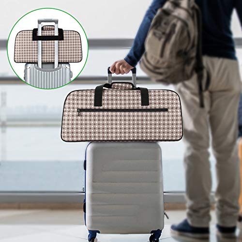 Yarwo Carrying Case Compatible for Cricut Maker, Cricut Explore Air (Air 2), Silhouette Cameo 3 and Cameo 4, Die-Cut Machine Travel Tote Bag with Pockets for Craft Tools and Supplies, Dots