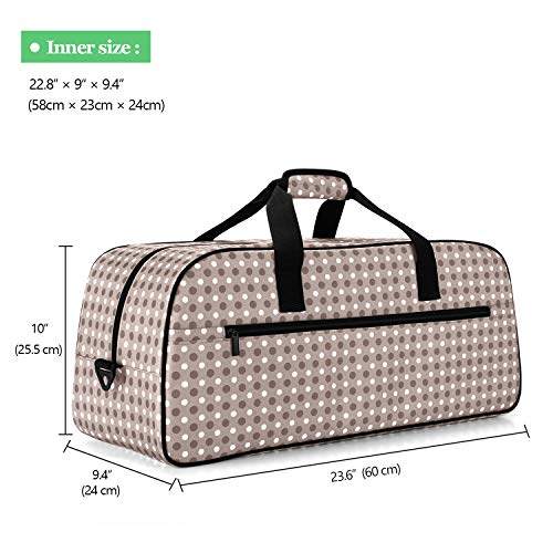 Yarwo Carrying Case Compatible for Cricut Maker, Cricut Explore Air (Air 2), Silhouette Cameo 3 and Cameo 4, Die-Cut Machine Travel Tote Bag with Pockets for Craft Tools and Supplies, Dots