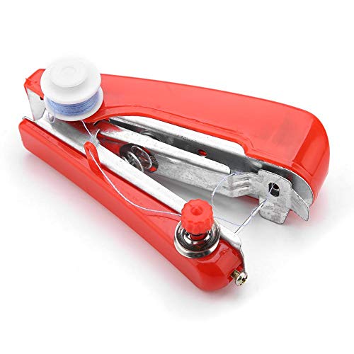 Handheld Sewing Machine, Mini Portable Stitch Manual Sewing Machine, Quick Repairing Tool for Home Office Car Travel Use