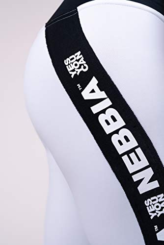 NEBBIA Power Your Hero Iconic Leggings 531 White