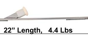 CUTTEREX Professional Heavy Duty Pull Bar and Pry Bar for Laminate Wood Flooring Installation, 22" Length, 4.4 Lbs