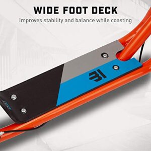 Mongoose Trace Air Kick Scooter, Orange