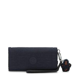 kipling rubi large wristlet wallet true blue tonal