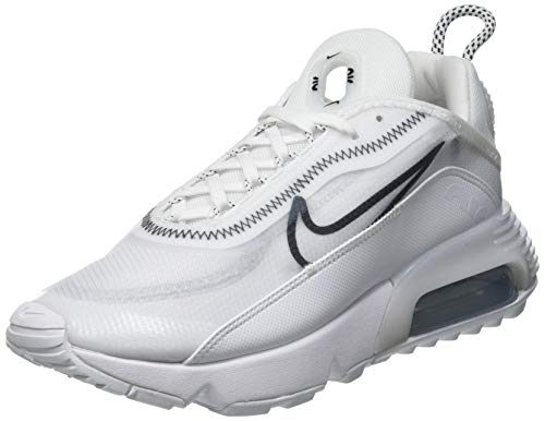 NIKE Women's Stroke Running Shoe, White Black Wolf Grey, 7