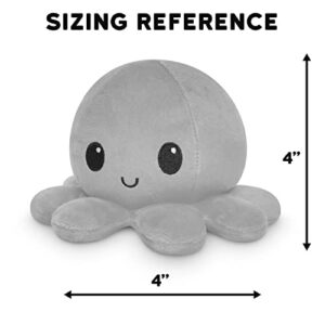 TeeTurtle - The Original Reversible Octopus Plushie - Day + Night - Cute Sensory Fidget Stuffed Animals That Show Your Mood