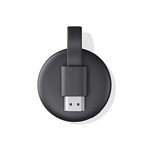 Google Chromecast (3rd Generation) Media Streamer - Black (Renewed)