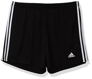 adidas women's squadra 21 shorts, black/white, xx-large