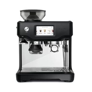 breville barista touch espresso machine 67 oz, black truffle