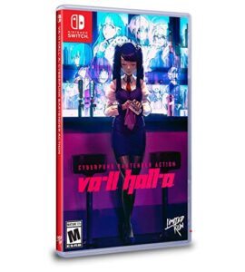 va-11 hall-a cyberpunk bartender action - nintendo switch