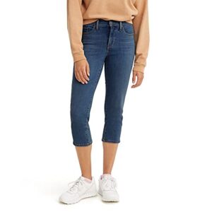 levi's women's 311 shaping capri, lapis amidst - dark indigo, 33 (us 16)