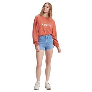 levi's women's high rise shorts, tribeca scoop, 29 (us 8)