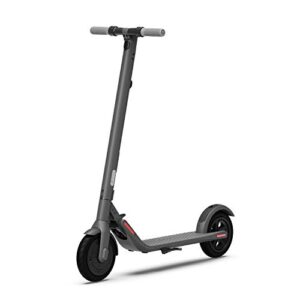 segway ninebot e22 e45 electric kick scooter, lightweight and foldable, upgraded motor power, dark grey large