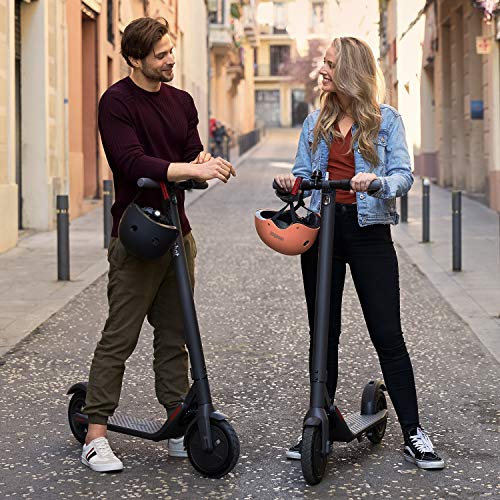 Segway Ninebot E22 E45 Electric Kick Scooter, Lightweight and Foldable, Upgraded Motor Power, Dark Grey Large