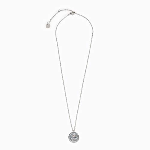 Pura Vida Silver Live Free Medallion Necklace - 16 Inches, 2" Extender