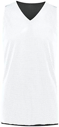 Augusta Sportswear Youth Tricot Mesh Reversible 2.0 Jersey M Black/White