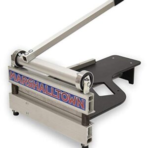 MARSHALLTOWN Ultra-Lite Flooring Cutter 13", Cuts Vinyl Plank, Laminate, Engineered Hardwood, Siding, and More - Honing Stone Included, Made in the USA