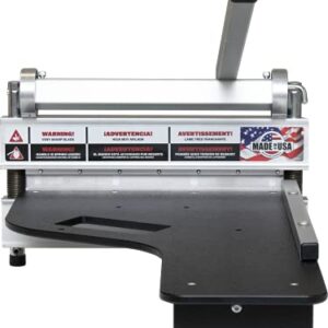 MARSHALLTOWN Ultra-Lite Flooring Cutter 13", Cuts Vinyl Plank, Laminate, Engineered Hardwood, Siding, and More - Honing Stone Included, Made in the USA