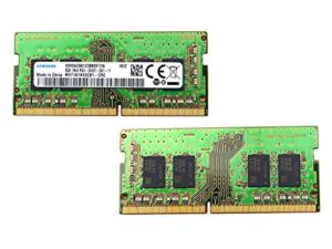 samsung 16gb 2x8gb ddr4 pc4-19200 2400mhz 1rx8 cl17 memory kit m471a1k43cb1-crc