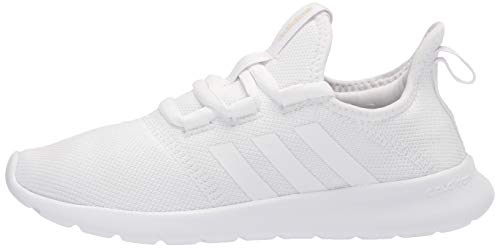 adidas Women's Cloudfoam Pure 2.0 Running Shoes, Cloud White/Cloud White/Grey Two, 8.5