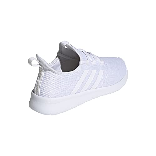 adidas Women's Cloudfoam Pure 2.0 Running Shoes, Cloud White/Cloud White/Grey Two, 8.5