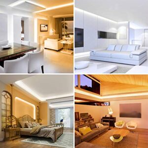 Lepro LED Strip Light, 3000K-6000K Tunable White, 32.8ft Dimmable Super Bright LED Tape Lights, 600 LEDs SMD 2835, Strong 3M Adhesive, Suitable for Home, Kitchen, Under Cabinet, Bedroom