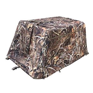 j.m rusk doghouse ground blind for waterfowl hunting