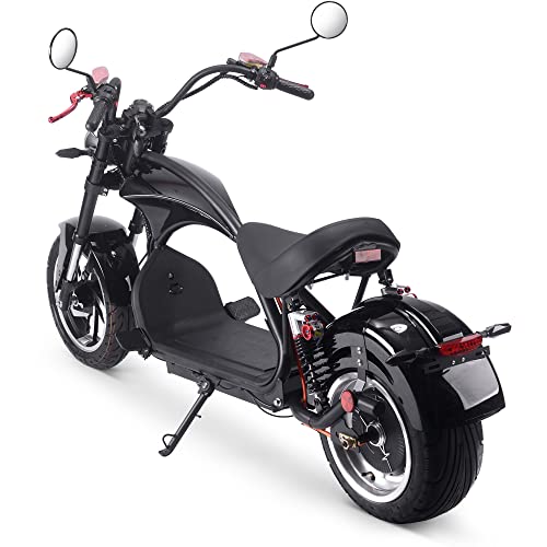 MotoTec Lowboy 60v 20ah 2500w Lithium Scooter Black