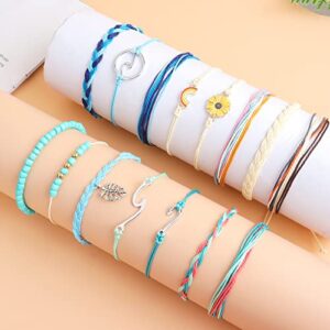 choice of all Cute Bracelets for Teen Girls String Bracelets for Women Boho Waterproof Braided Bracelets Pack Friendship Bracelet Surfer Wave Bracelets Summer Bracelets Jewelry Gifts for Teen Girls