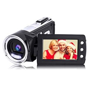 video camera for kids camcorder digital youtube vlogging camera recorder 1080p 30fps 36mp 2.7 inch 270 degree rotation screen 8x digital zoom vlog camera digital for kids teens beginners elderly