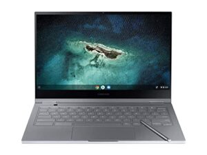 samsung - galaxy 13.3" 4k ultra hd touch-screen chromebook - intel core i5 - 8gb memory - 256gb ssd - mercury gray (renewed)