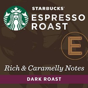 Starbucks by Nespresso, Blonde Roast Espresso (50-count single serve capsules) & Espresso Dark Roast (50-count single serve capsules, compatible with Nespresso Original Line System)