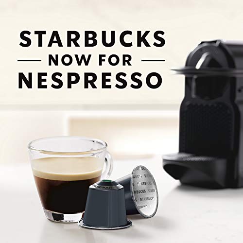 Starbucks by Nespresso, Blonde Roast Espresso (50-count single serve capsules) & Espresso Dark Roast (50-count single serve capsules, compatible with Nespresso Original Line System)