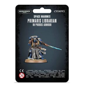 warhammer 40k space marines primaris librarian in phobos armour