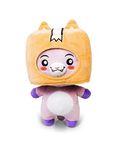 lankybox official merch - foxy plush toy - soft toys for kids - stuffed plushies - official store foxy and boxy plush