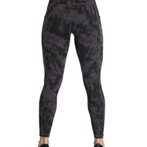 Amazon Essentials Women's High Waisted Yoga Leggings, 1364-ink Print, Small