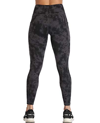 Amazon Essentials Women's High Waisted Yoga Leggings, 1364-ink Print, Small