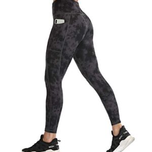 Amazon Essentials Women's High Waisted Yoga Leggings, 1364-ink Print, Small