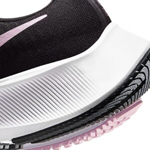 Nike Women's Air Zoom Pegasus 37 Shoes, Black/Light Artic Pink/White/Metallic Red Bronze, 8