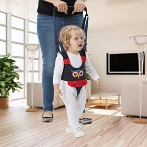 IULONEE Baby Walker, Handheld Kids Toddler Walking Harness Helper Assistant Protective Belt Child Activity Walker Adjustable Standing Up Walking Learning Helper for Toddler 7-24 Month (Blue)