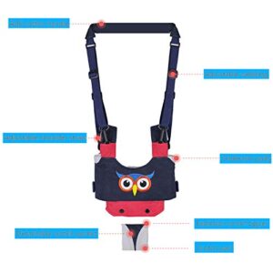 IULONEE Baby Walker, Handheld Kids Toddler Walking Harness Helper Assistant Protective Belt Child Activity Walker Adjustable Standing Up Walking Learning Helper for Toddler 7-24 Month (Blue)