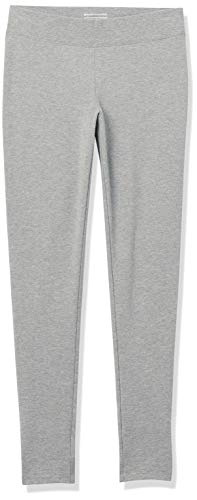 Amazon Essentials Women's Legging, Grey Heather, Large