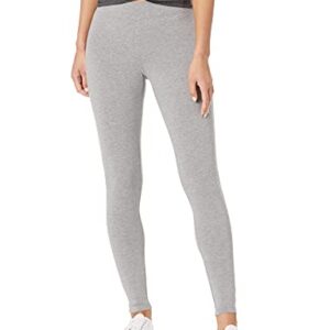 Amazon Essentials Women's Legging, Grey Heather, Large