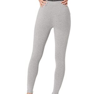 Amazon Essentials Women's Legging, Grey Heather, Large