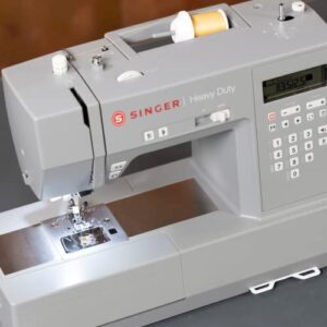 SINGER | HD6700 Electronic Heavy Duty Sewing Machine with 411 Stitch Applications - Sewing Made Easy