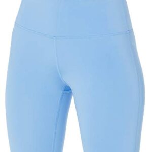 Amazon Essentials Women's Active Sculpt Mid Rise Capri Legging, French Blue, Large